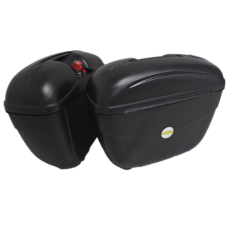 Baúl lateral maletas 21 litros, Manija retráctil para transporte como ...