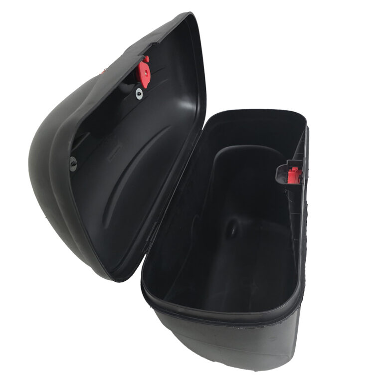 Baúl lateral maletas 21 litros, Manija retráctil para transporte como ...